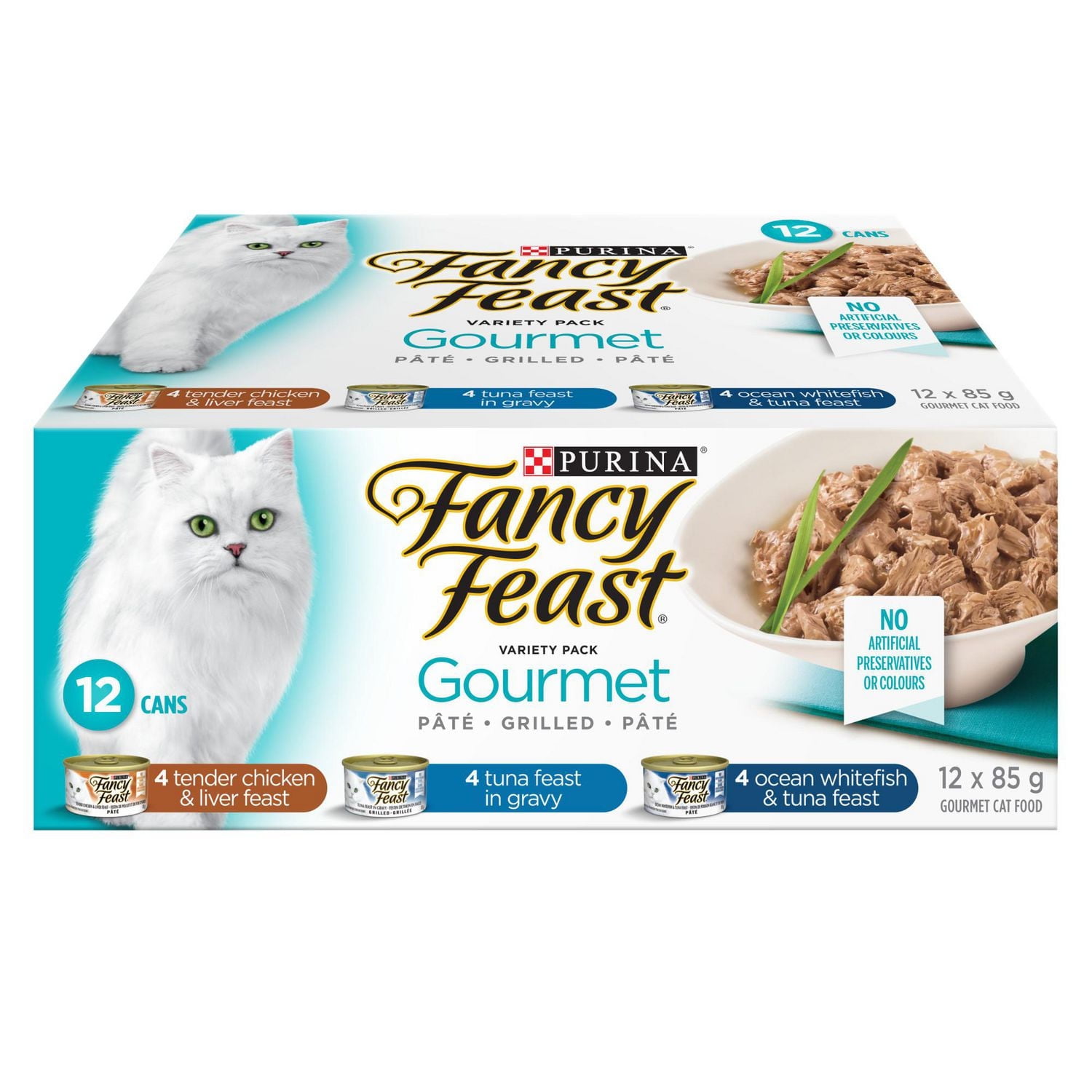 Click here for Fancy Feast Gourmet Variety Pack  Wet Cat Food 12... prices