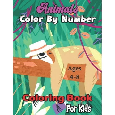 Coloring and Learning: My First ABC Animals Coloring Book: Educational ...