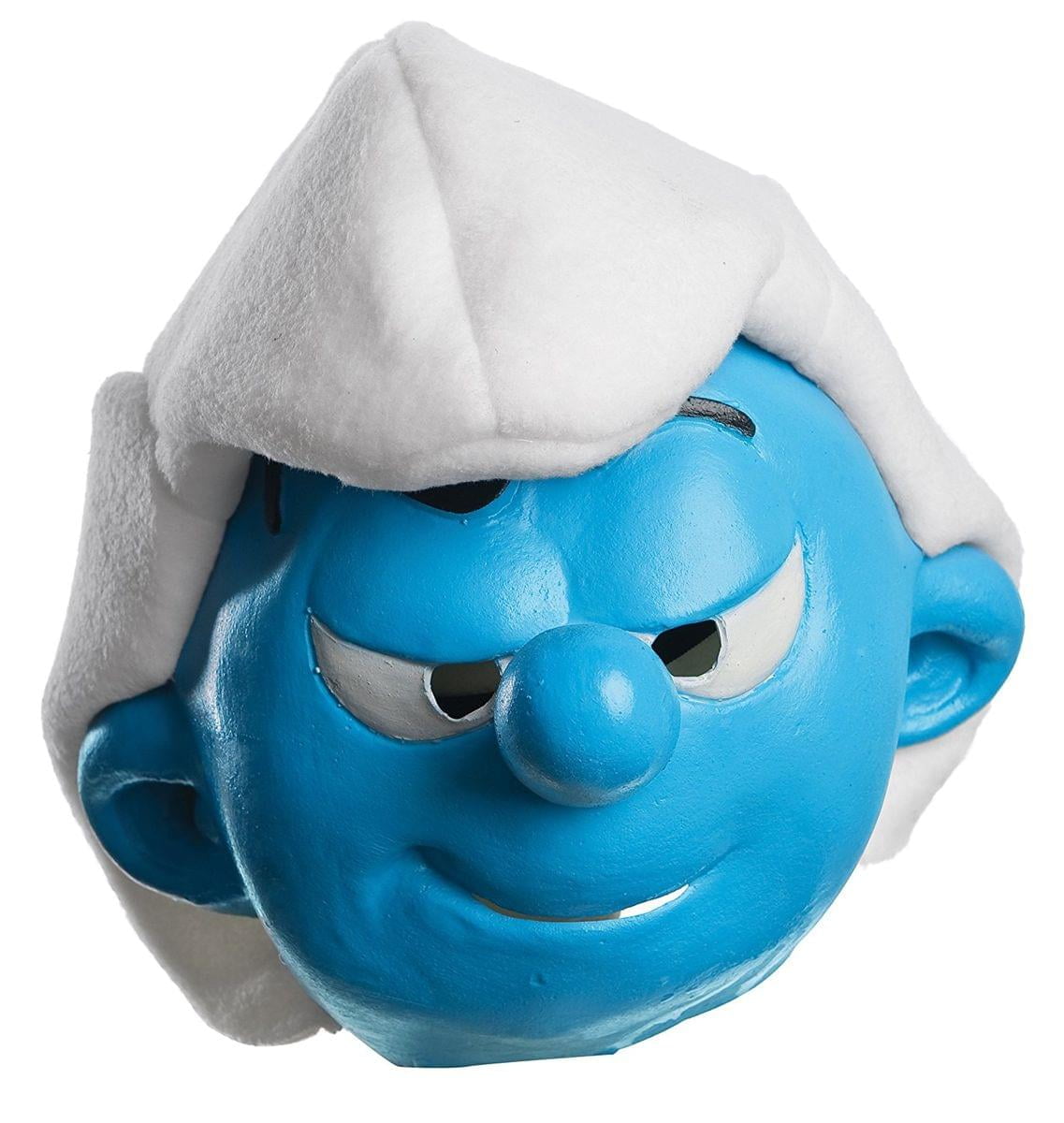 Smurfs: The Lost Village Hefty Smurf Child's Costume Half Mask ...