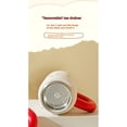 Cartoon-themed Stainless Steel Insulated Cup with Ceramic Liner and ...