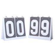GOGO Sports Scoreboard 4-Digital Portable Tabletop Score Flipper, 00-99 ...