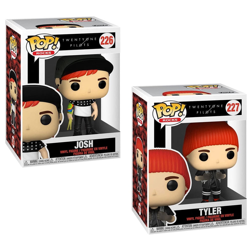 Funko POP! Rocks - Twenty One Pilots Vinyl Figures - SET OF 2 (Josh ...