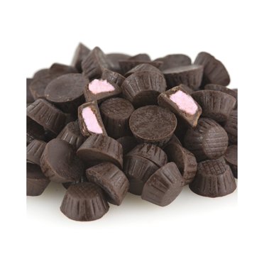 Chocolate covered Raspberry Jelly Rings 1 pound bulk candy - Walmart.com