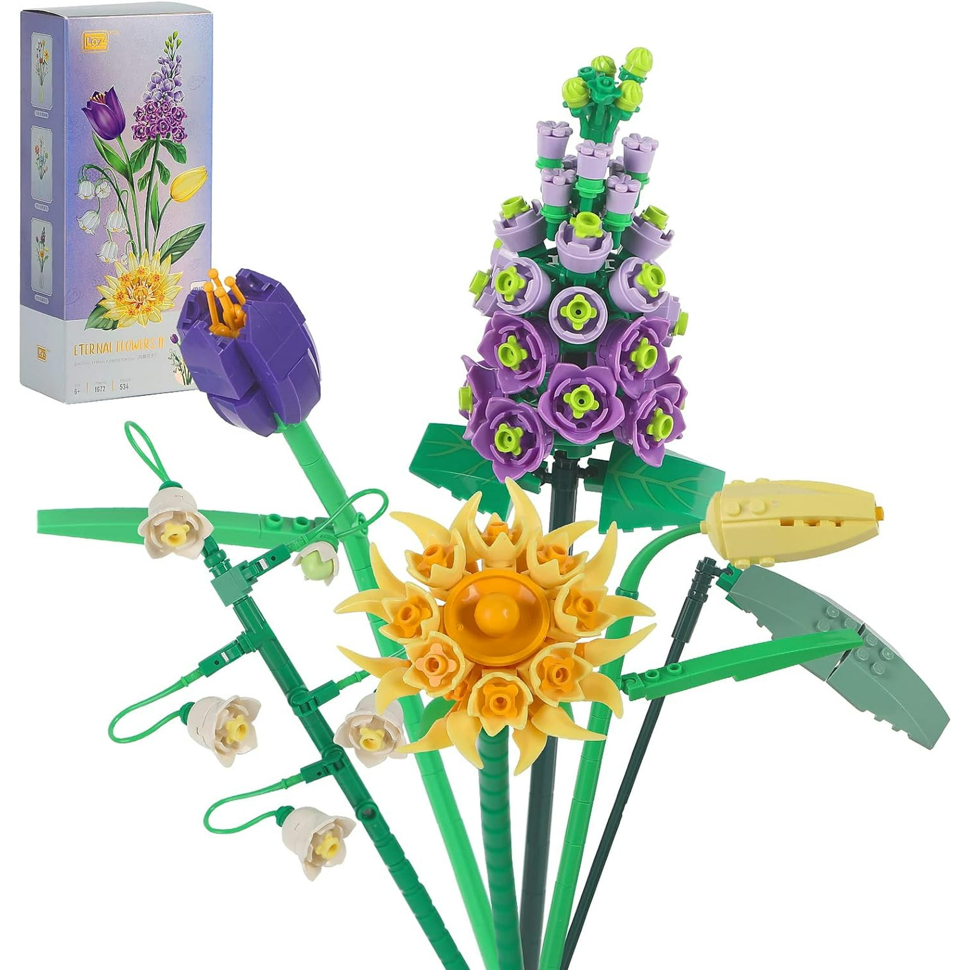 Click here for Ibaolea Mini Bricks Flower Bouquet Building Sets... prices