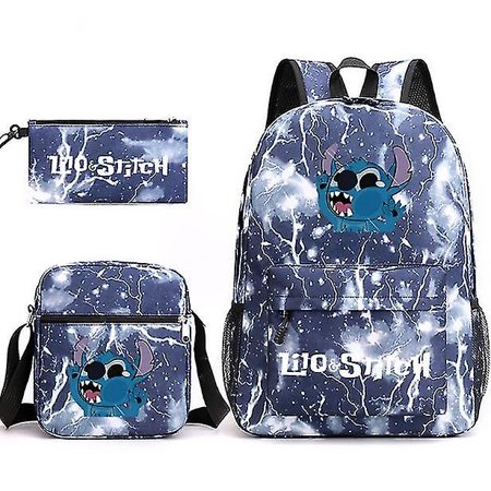 Lilo & Stitch Backpack Three-piece Set School Bag | Walmart Canada