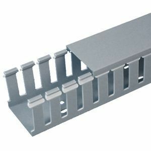 Panduit Wire Duct,Wide Slot,Gray,2.25 W x 3 D G2X3LG6 - Walmart.com