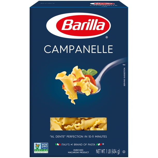 Barilla® Classic Blue Box Pasta Campanelle 16 oz - Walmart.com