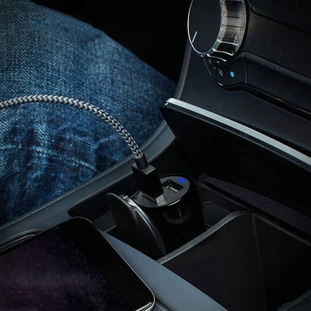 Practical Dual USB Car Charger Intelligent Chip Universal Charging ...