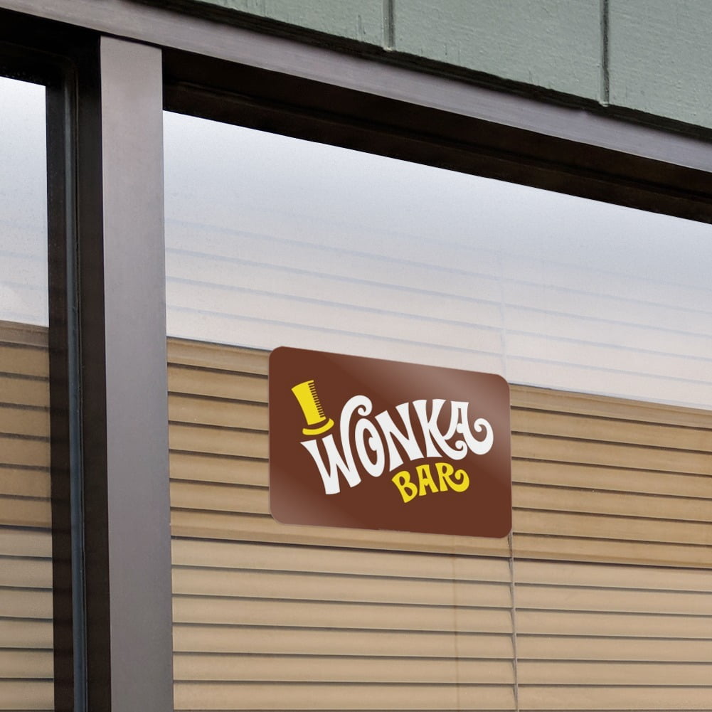 Buy Willy Wonka and the Chocolate Factory Wonka Bar Logo Home Business ...
