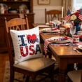17.72Inch Independence Day Cushion Case, Classic Star Flag Patriotic ...