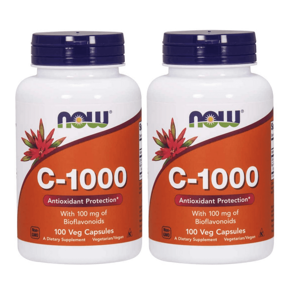 Now Foods C 1000 100 Capsules X 2packs