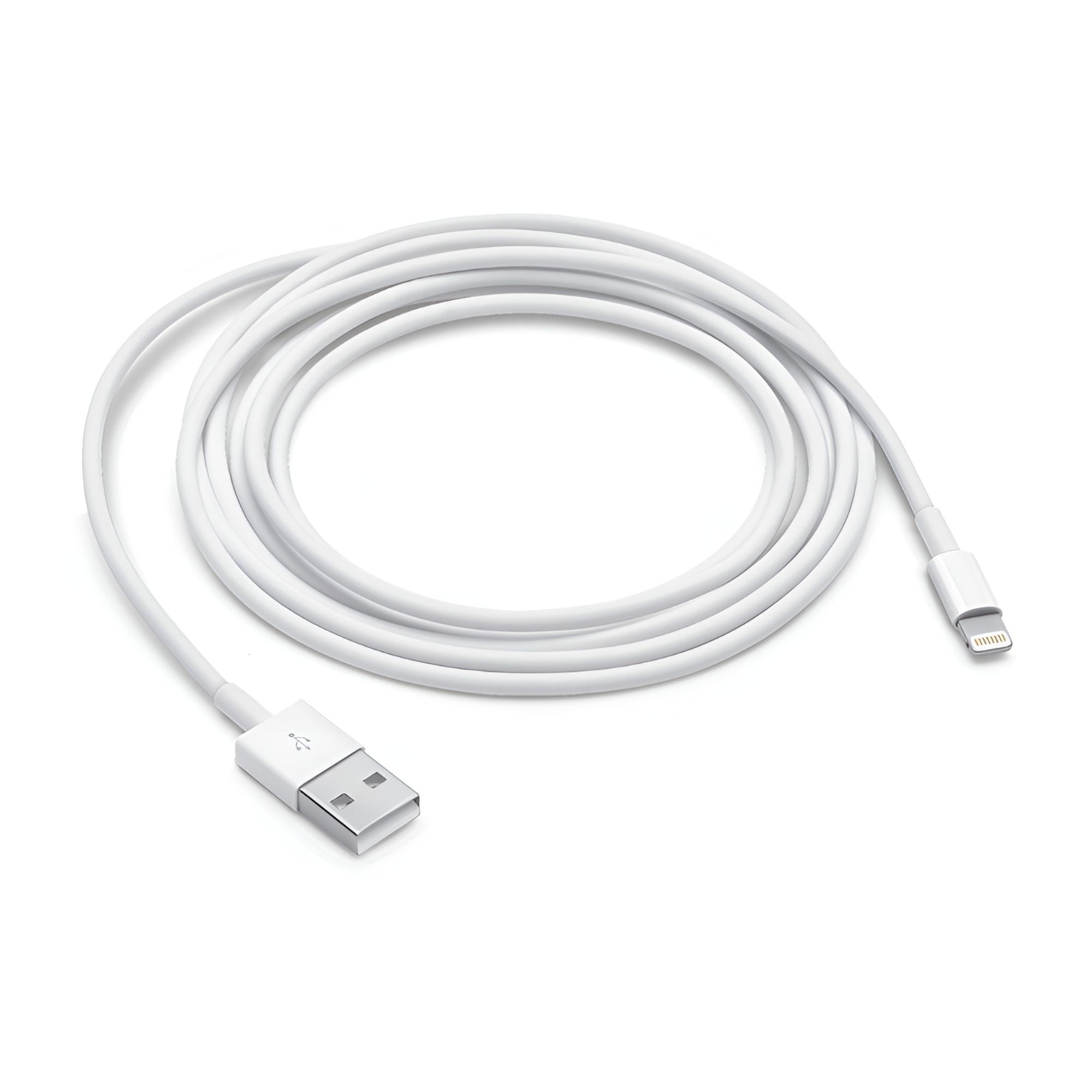 Cable De Carga Compatible Con Iphone Tipo Usb-Lightning 1 Metro De ...
