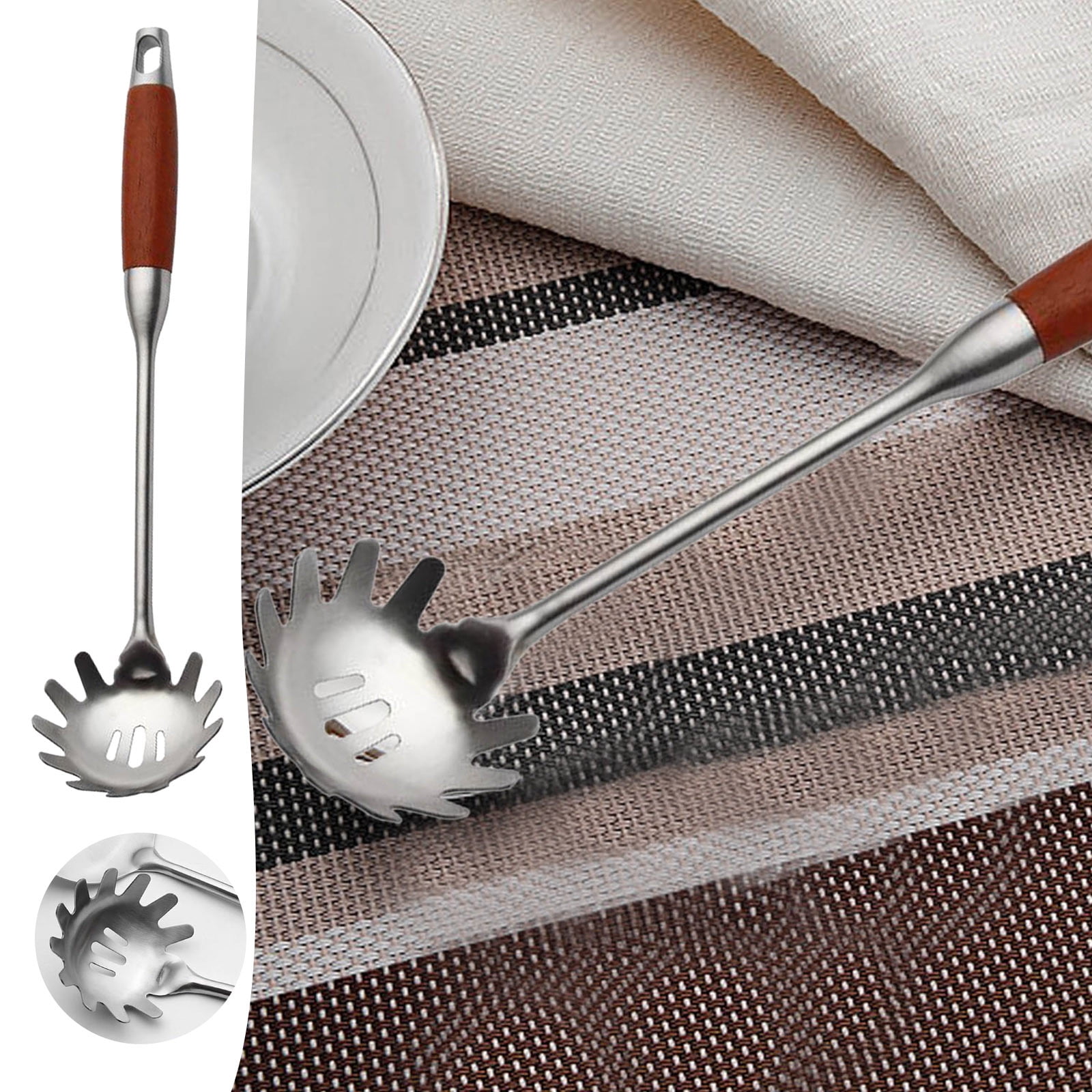 Click here for Riforla Stainless Steel Spoon Pasta Pasta Fork Spo... prices