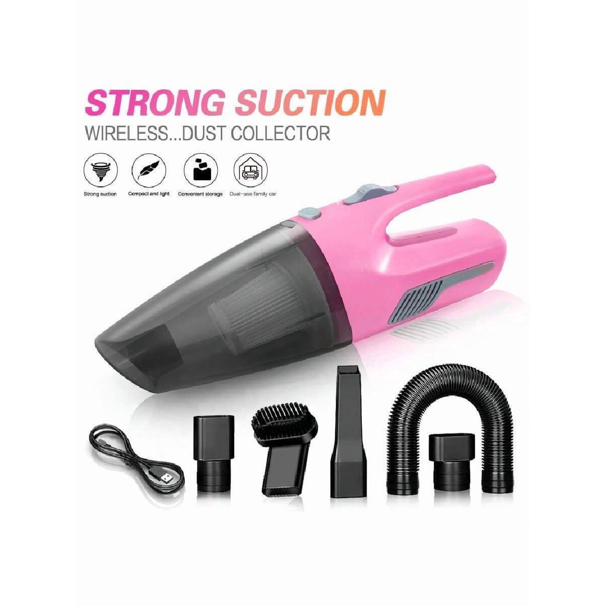 Click here for Nobrand Cascadevac 2000mah Wireless Pink High Suct... prices