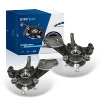 Detroit Axle - Front Steering Knuckles Wheel Bearing Hub for 2013-2019 ...