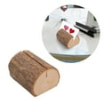 20Pcs Wood Name Card Holders Memo Holders, Table Number Holders Stands ...