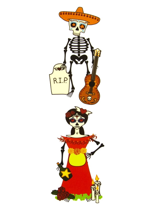 Cousin DIY Halloween Iron On Transfer Skeleton Couple for Sleeves - 3 ...