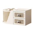 Bcylexb Rotatable Makeup Pen Brush Holder Organizer, Vertical Strip ...
