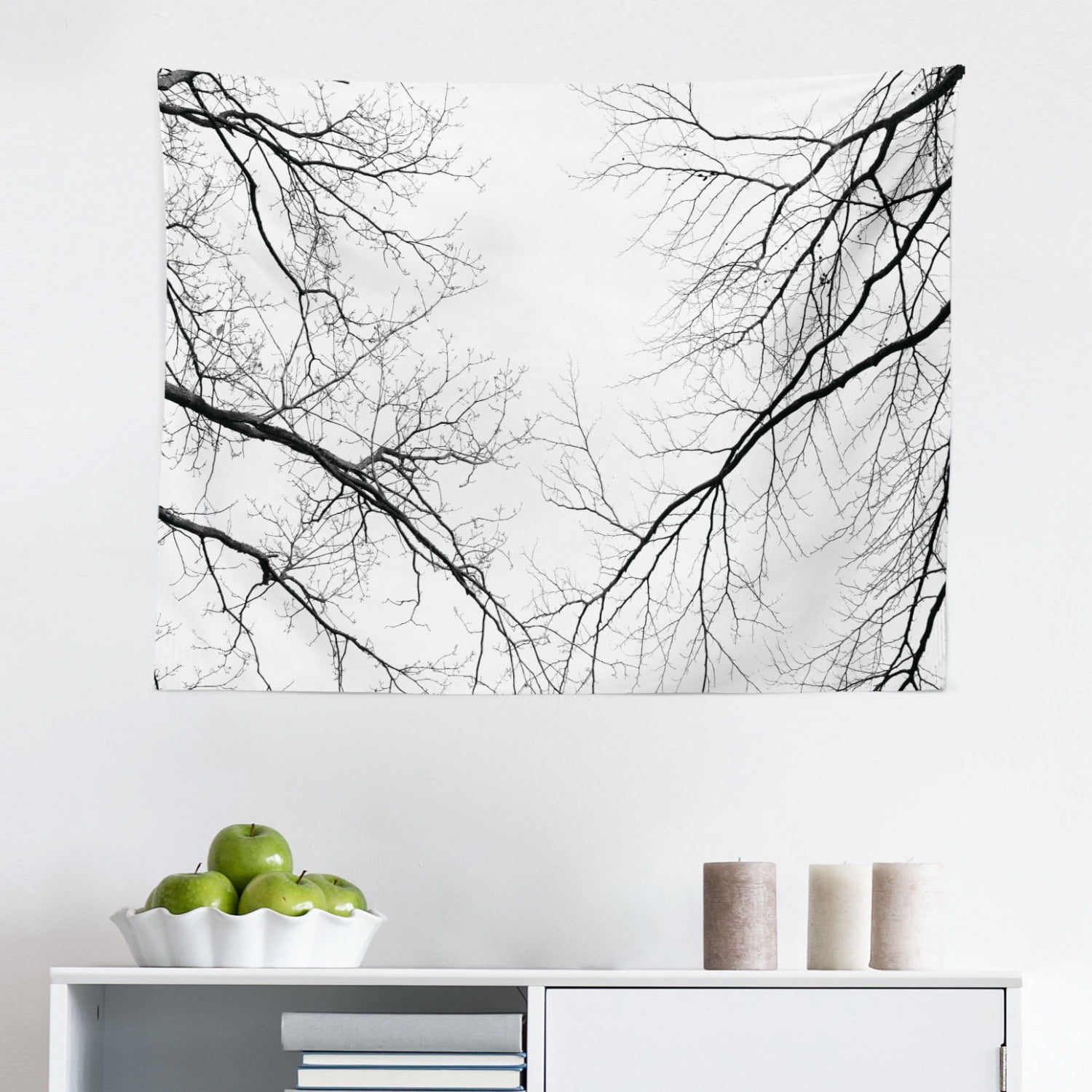 Animation Tapestry, Little Graphic Monsters Room Colored Cartoons Art ...