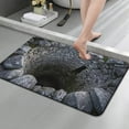 A 3D Visual Effect Door Mat For Entrance Absorbent Non Slip Foot Mat ...
