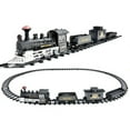 Yoanjygr Age 3 4 Years Toy Train Set With Lights And Sounds Christmas Train Set Railway Tracks