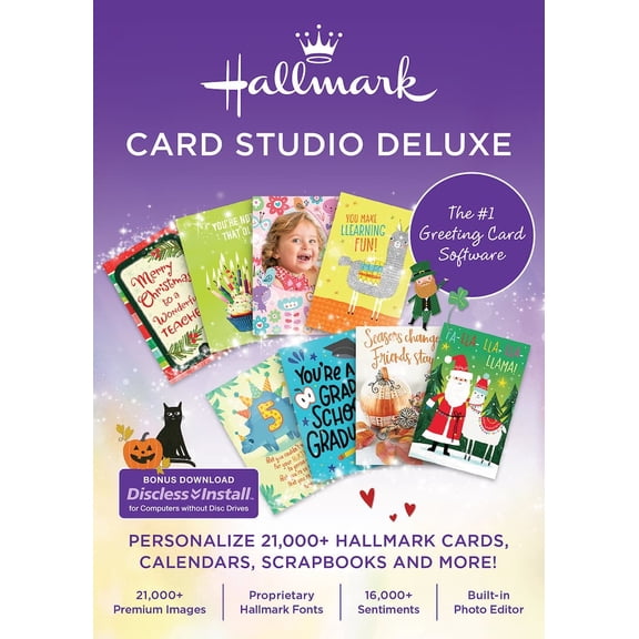 Nova Development Hallmark Card Studio Deluxe, Card Templates, Customize ...