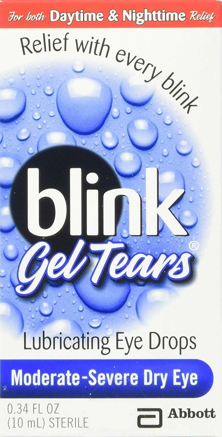 blink Gel Tears Lubricating Eye Drops 10 mL Pack of 2 - Walmart.com