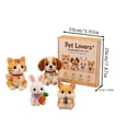 3D Beaded Animal Handcraft Kit, Easy Operated Bead Art Set, Exquisite ...