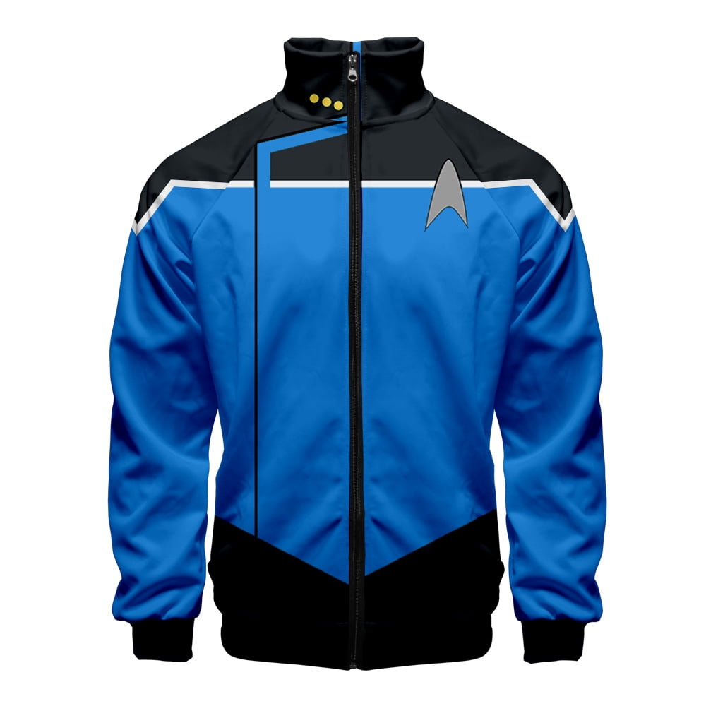 Star trek Cosplay Jackets zip jacket Man/Woman Long Sleeve Clothes Star ...