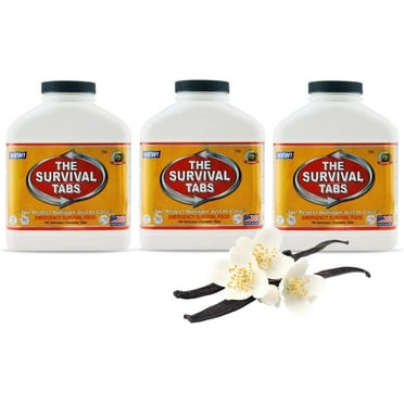 Survival Tabs 60-Day 720 Tabs Emergency Food Ration Survival MREs Food ...