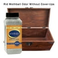 SMELLEZE Natural Moth Ball Odor Eliminator Deodorizer: 2 lb. Powder ...