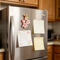 3D Peach Refrigerator Magnets, Cute Decorative Resin Fridge Magnets For ...