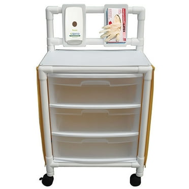 MJM International 1010-3TW Emergency Crash Cart - Walmart.com