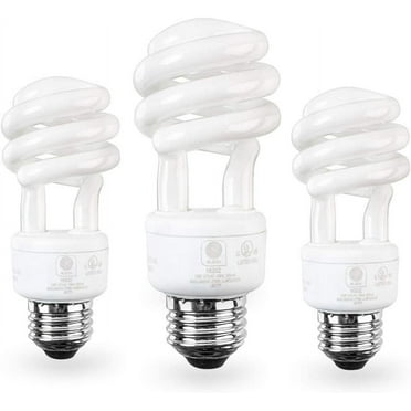 Satco 23-watt T2 Spiral CFL Bulb 3-pack 23 W - 100 W Incandescent ...