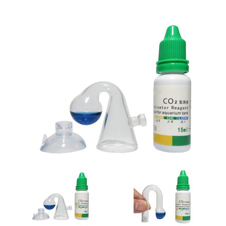CO2 Indicator Liquid Solution Aquatic CO2 PH tank liquid Detector Fish ...