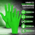 SHAANXIXIAN Safety 66551 Derma-VUE Powder-Free Exam Grade 6 Mil Nitrile ...