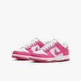 (GS) Nike Dunk Low 'White / Laser Fuchsia' (2022) FB9109-102 Sneakers ...