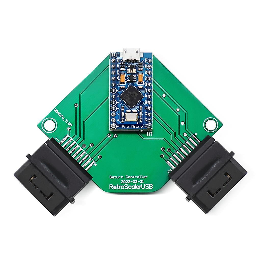 Adaptador Usb Gamepad Forsegasaturn Soporte Para Raspberry-pi/mister ...