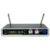 Supersonic UHF Dual Fixed Channel Professional Wireless Microphone ...