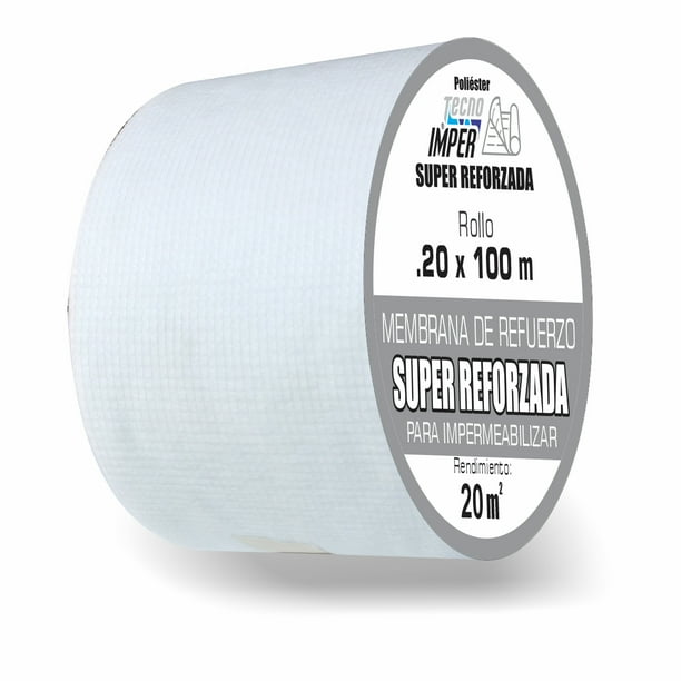 Malla Impermeabilizante Super Reforzada Rollo .20 X 100 Mt | Walmart en ...