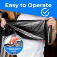 ToughBag 39 Gallon Garbage Bags Drawstring (100 Count) Lawn and Leaf ...