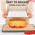 Silicone Bread Loaf Pan With Metal Reinforced Frame 9.5 X 5 In Non ...