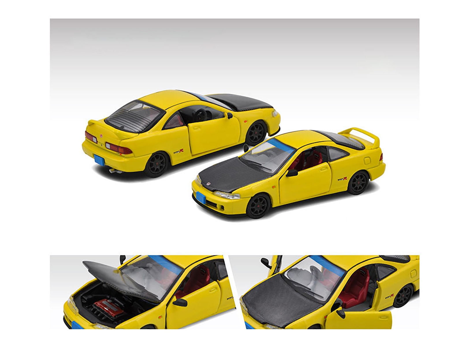 Honda Integra Type-R DC2 RHD (Right Hand Drive) Racing Yellow with ...