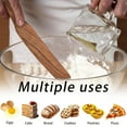 Dinnerware Sets,Skinny Spurtle For Dough Whisk Bread Baking Wooden ...