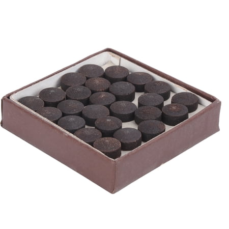 TOPINCN Snooker Tips Billards Tips /box 12mm Tips Kit Snooker Red ...