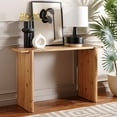 SAFAVIEH Buckley Contemporary Wood Console Table, Natural - Walmart.com