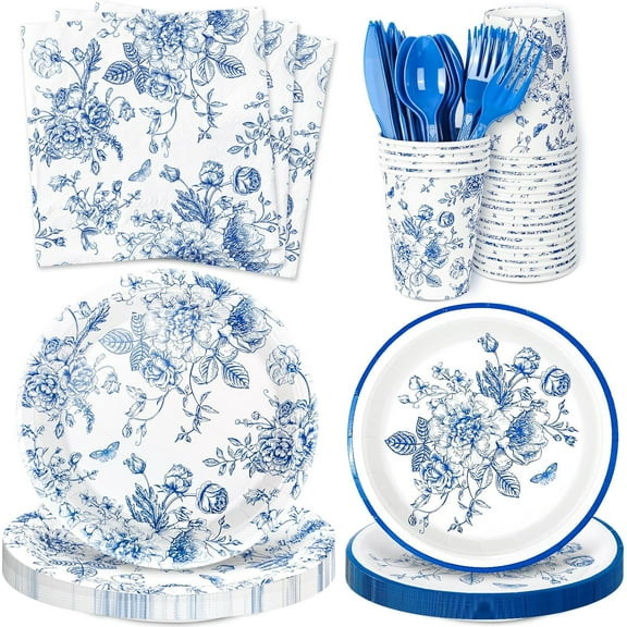 " OCCASIONS " 150pcs set (25 Guests)-Vintage Wedding Party Disposable ...