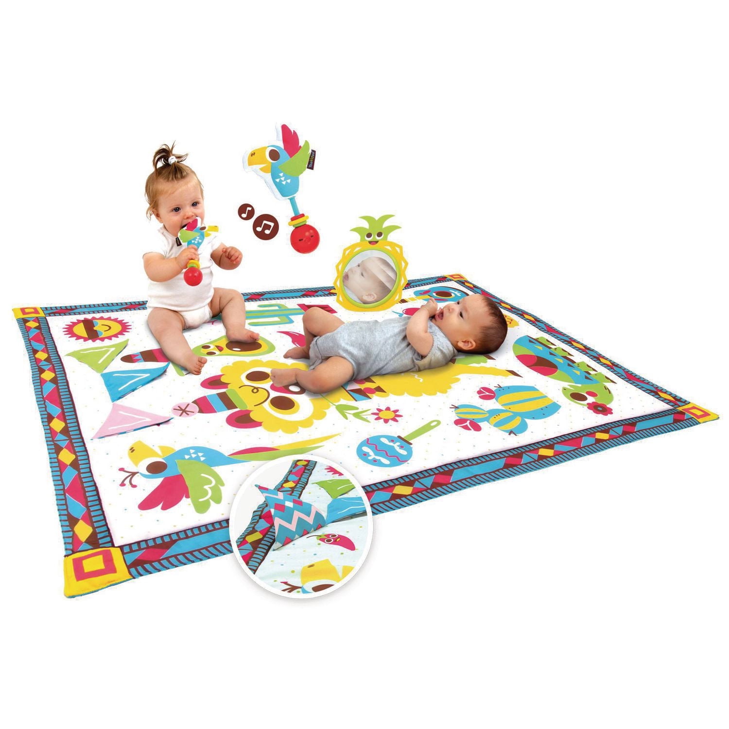 Click here for Yookidoo Fiesta Playmat 57L X 39W prices