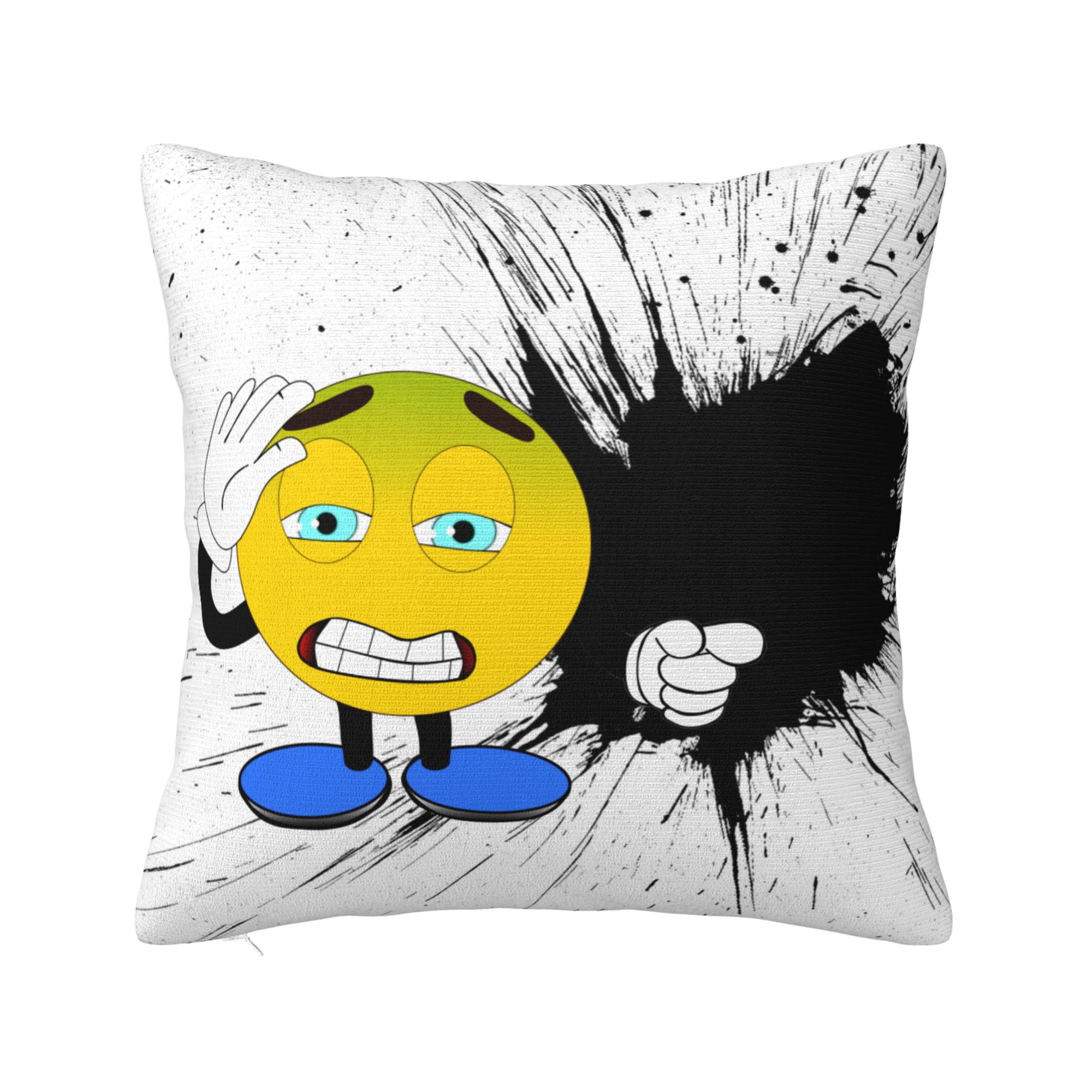 ZICANCN Decorative Throw Pillow Covers , Disgusting Yuck Ih Couch Sofa ...