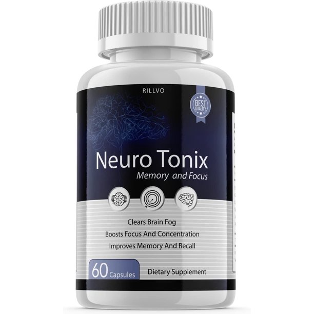 Neuro Tonix - NeuroTonix for Memory & Focus Supplement 60 Capsules ...